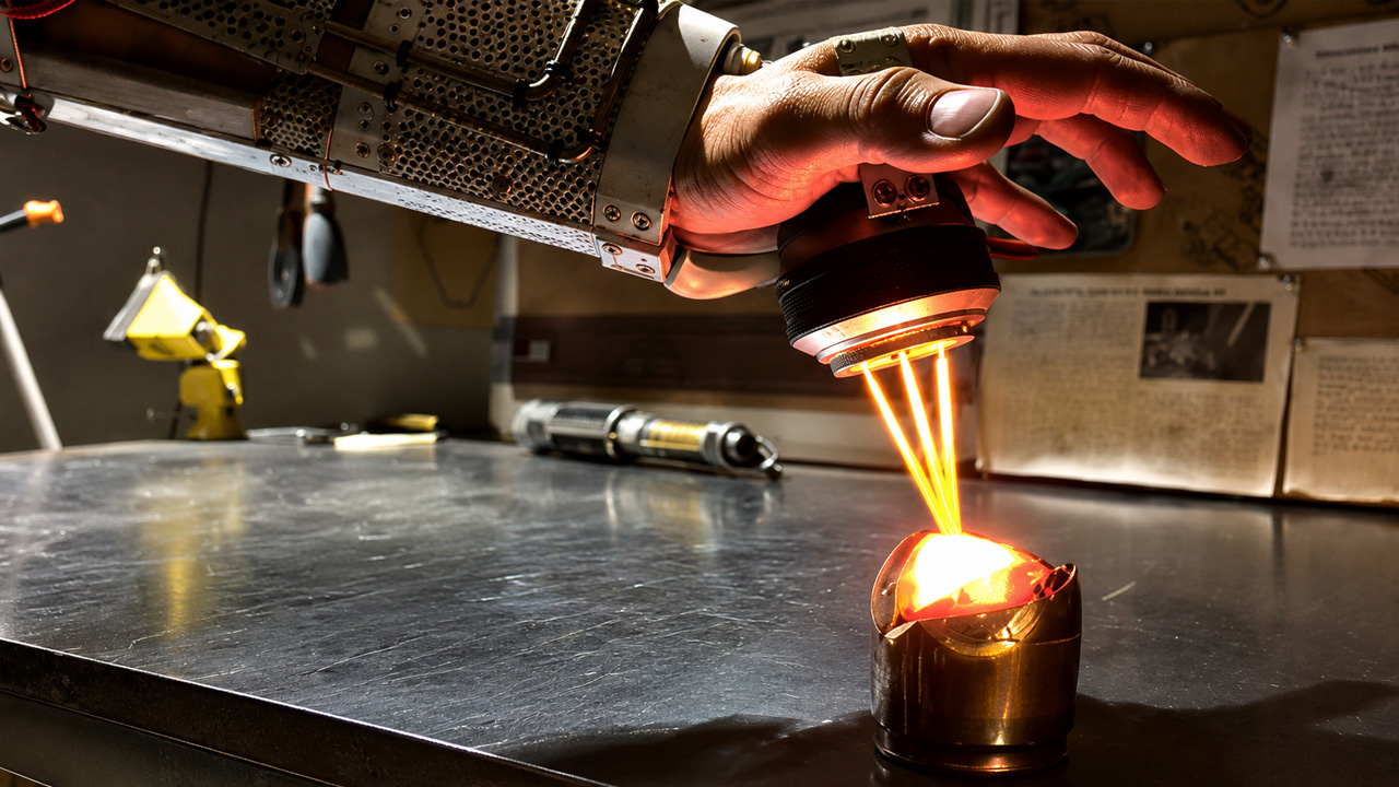 DIY Iron Man repulsor 2.0 that burns at 3000°C