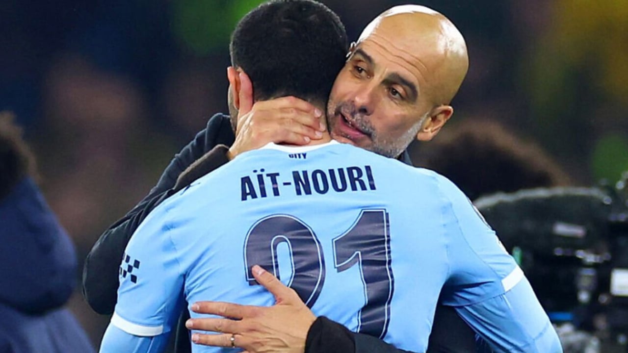 Angleterre : Aït-Nouri parle de ce que Guardiola lui a appris