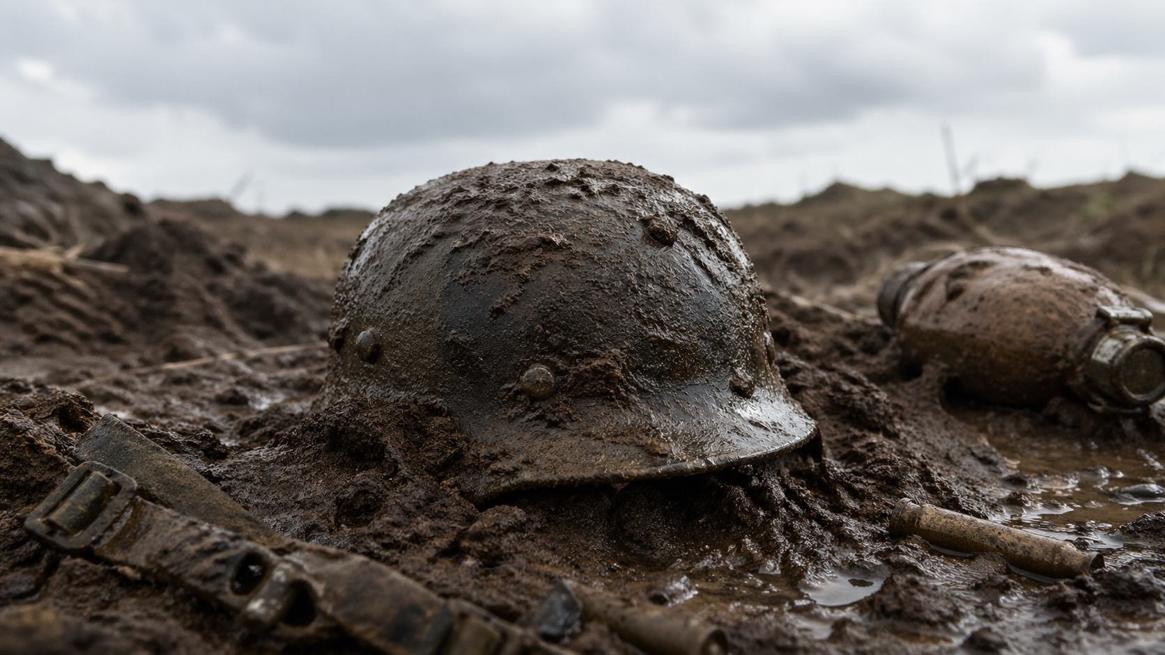 Lost WWII Battlefields Exposed Relics Buried for 80 Years