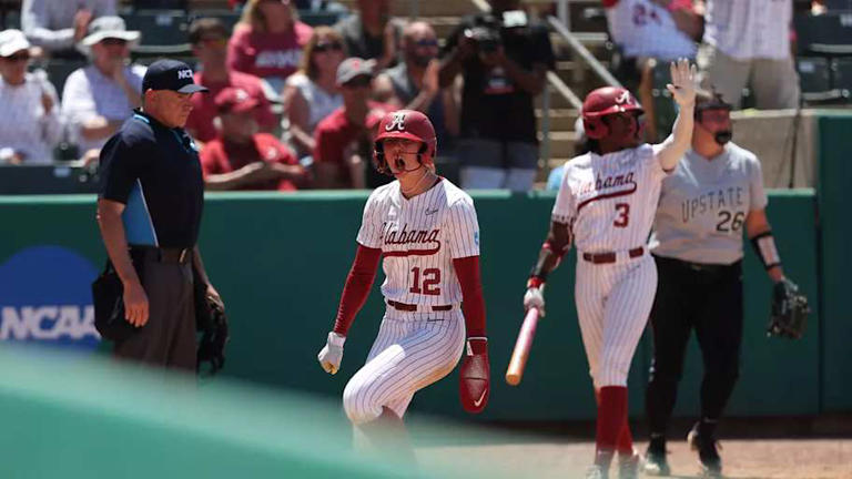 Three takeaways from No. 1 Alabama softball's performance in regionals