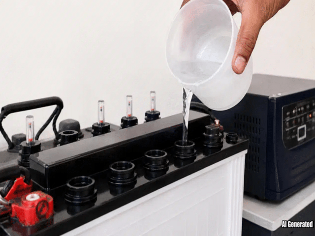 Do you fill your inverter battery with tap or RO water? If so, the ...