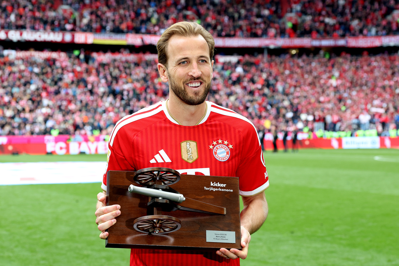 Kane nears European Golden Boot after stunning Bayern season