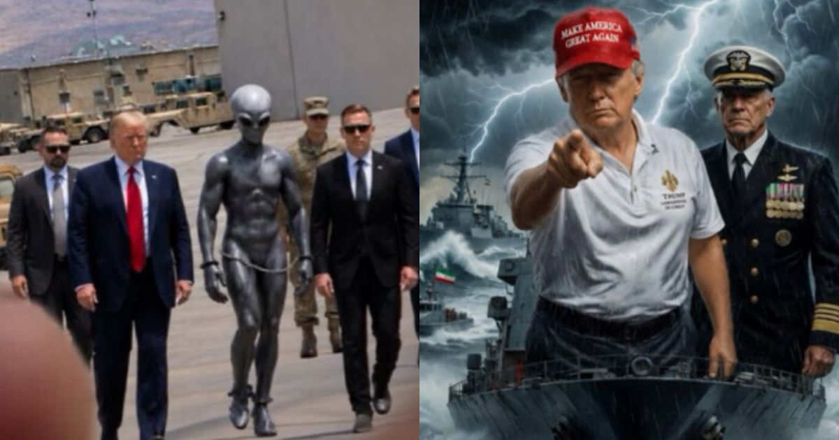 Donald Trump S Latest Ai Generated Alien Post Leaves Social Media