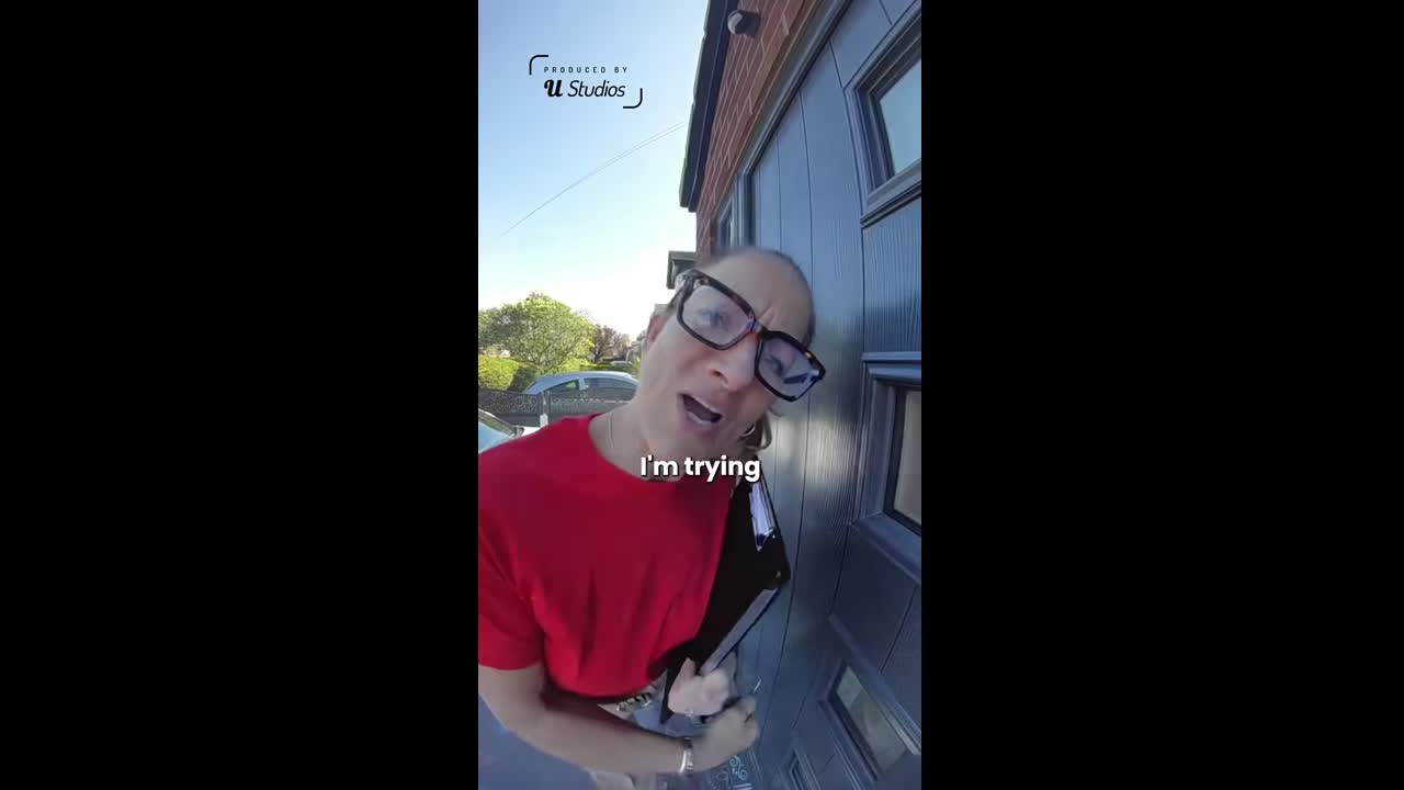 She set cameras up around my property...