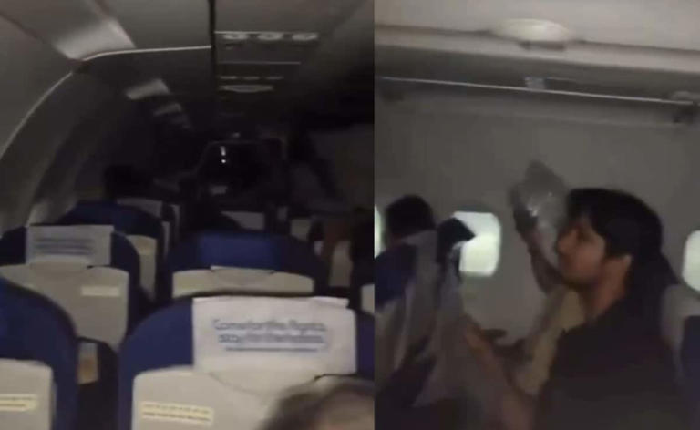 IndiGo flight from Vadodara suffered a power cut during boarding. Viral ...