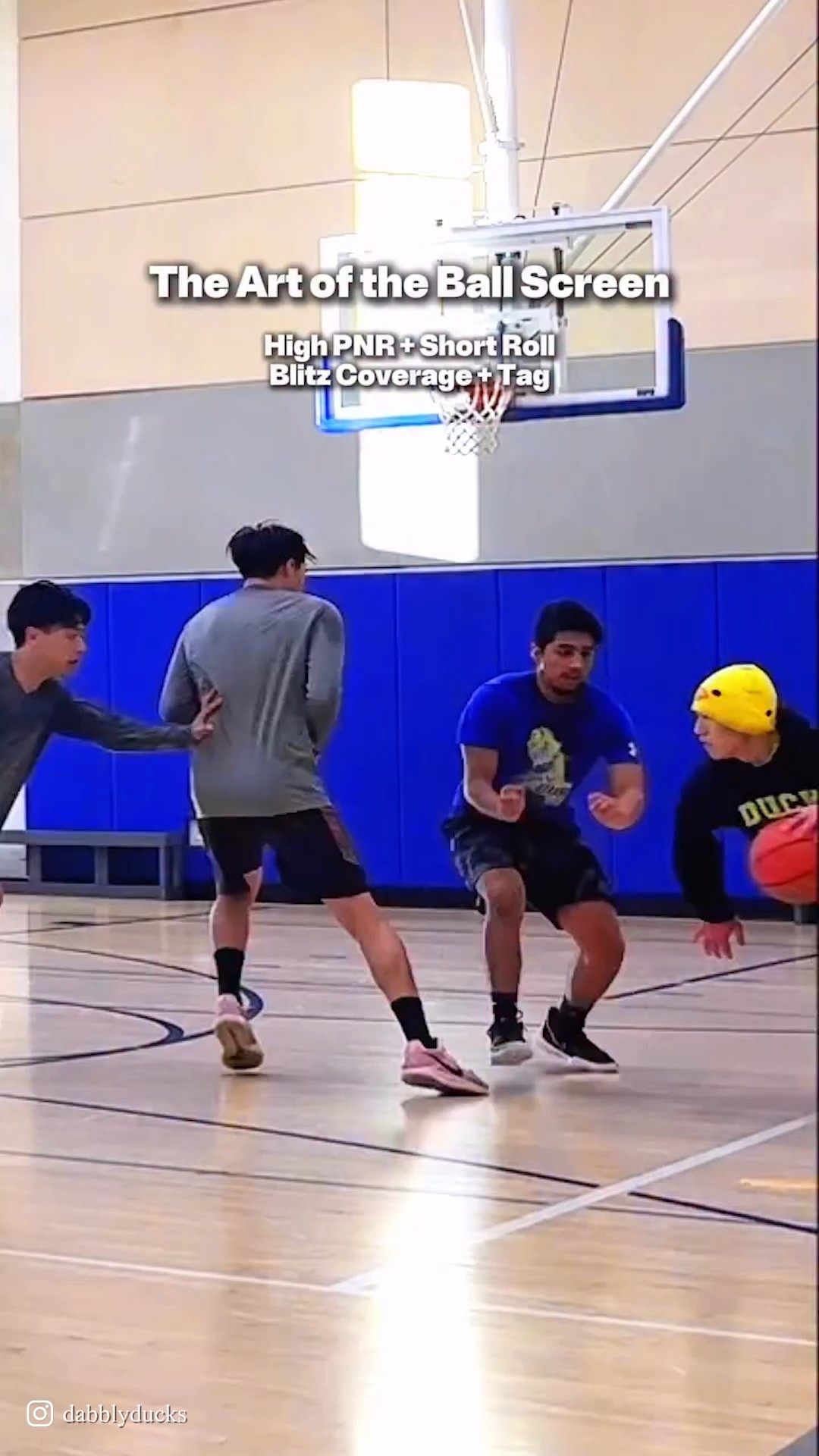 The art of basketball 🏀 | Pick & roll breakdown