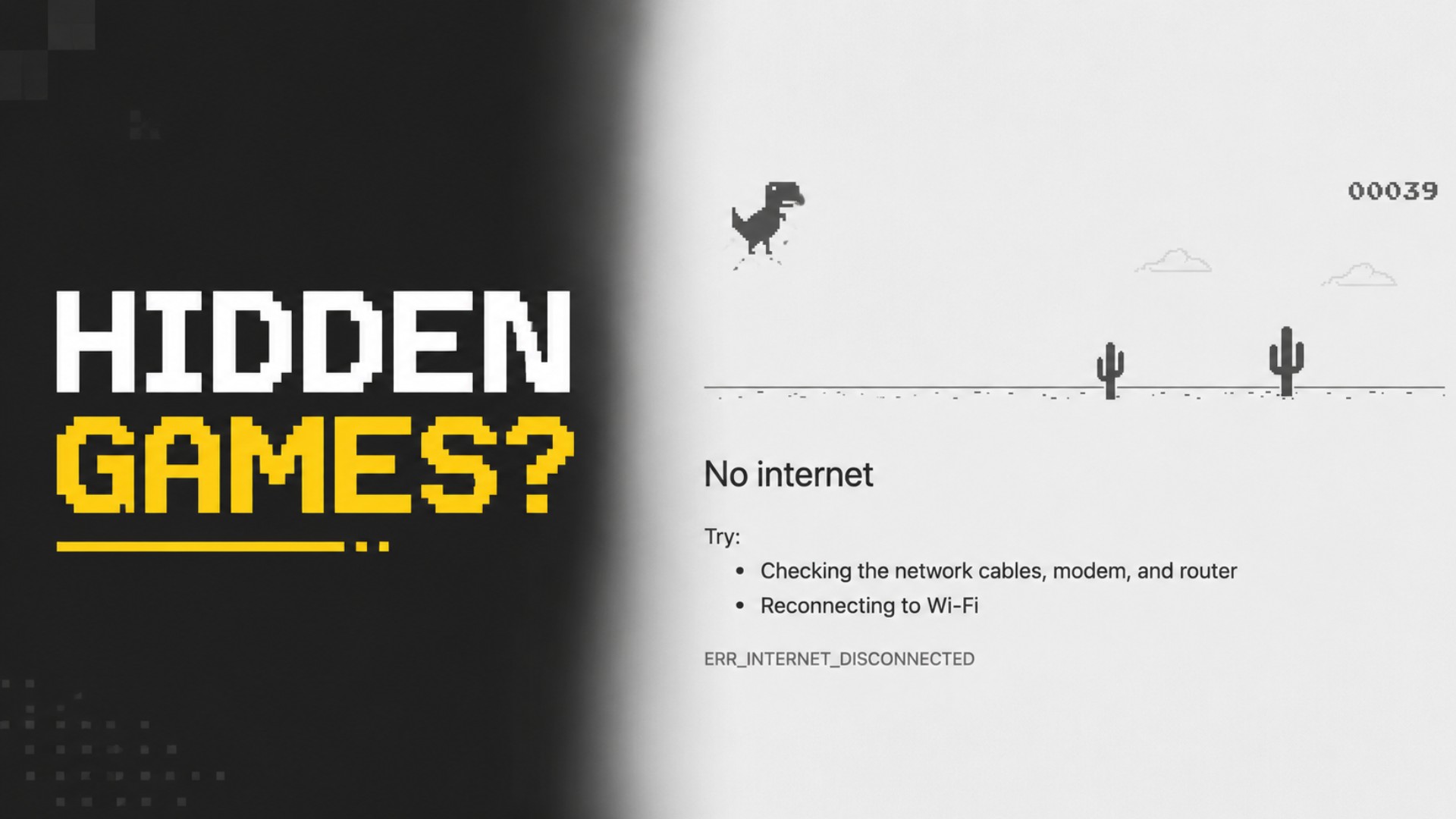Google Chrome Secretely Had A Game? Gamers Still Play It Today
