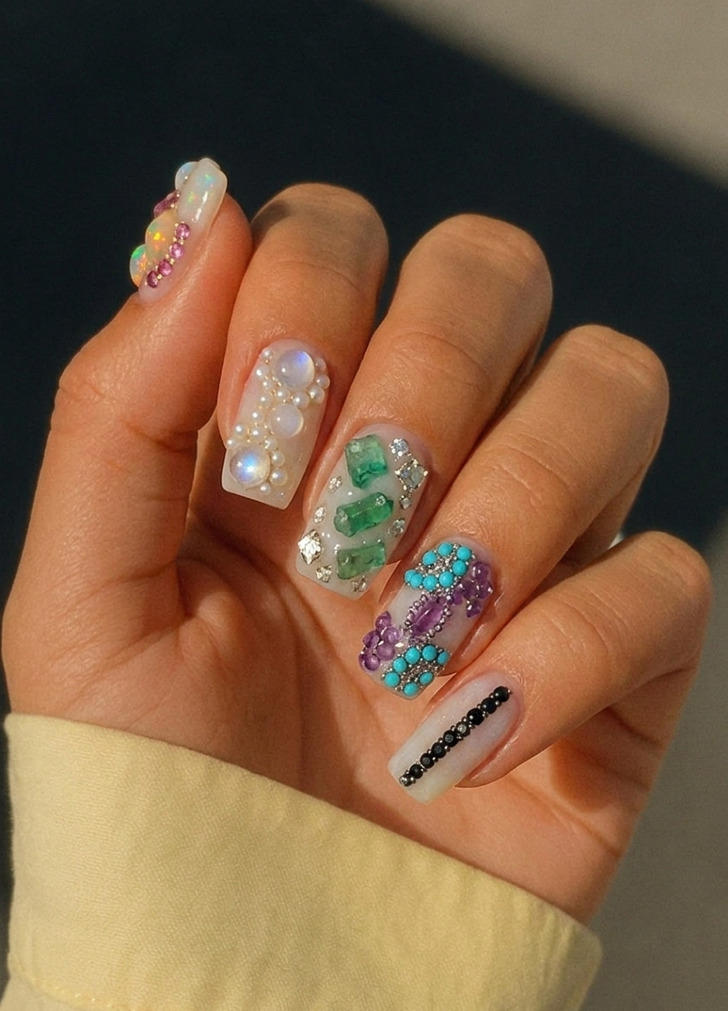 10 manicure trends that feel like jewelry for your nails this summer ...
