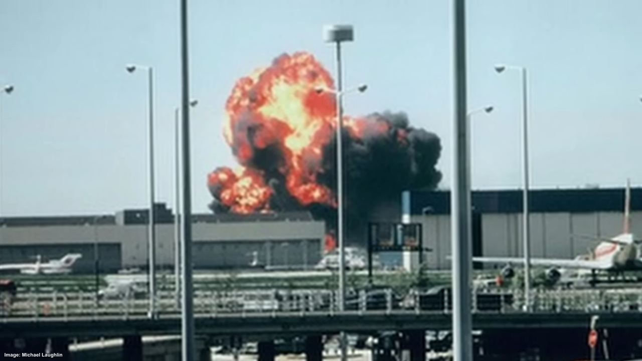 60 seconds after takeoff, the plane hit the ground