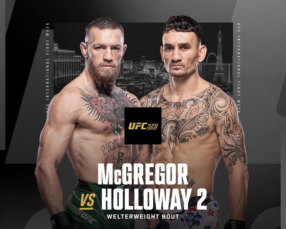 UFC 329 fight card, start time, date and location | McGregor vs. Holloway 2