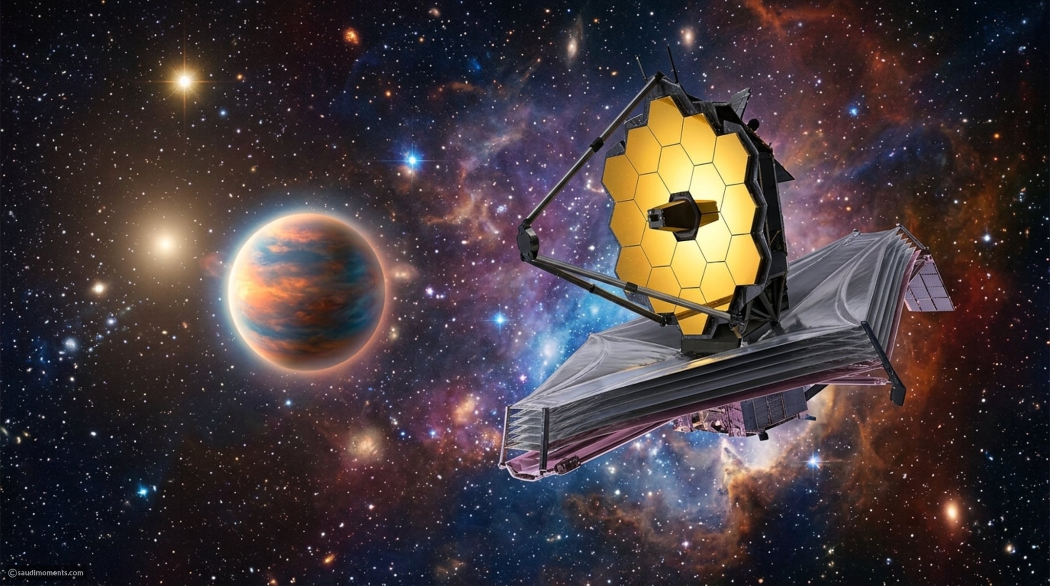 Astronomers think a faraway world may have an atmosphere