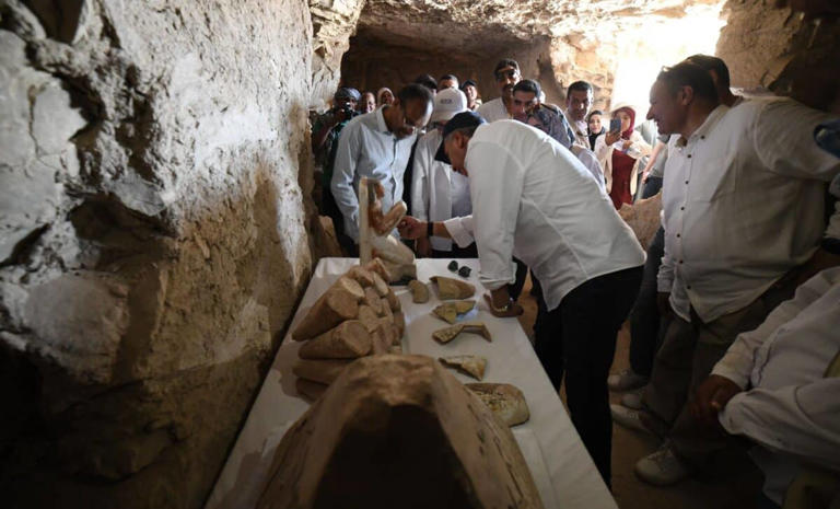 Hidden tomb discovered beneath Luxor debris exposes names never seen in ...