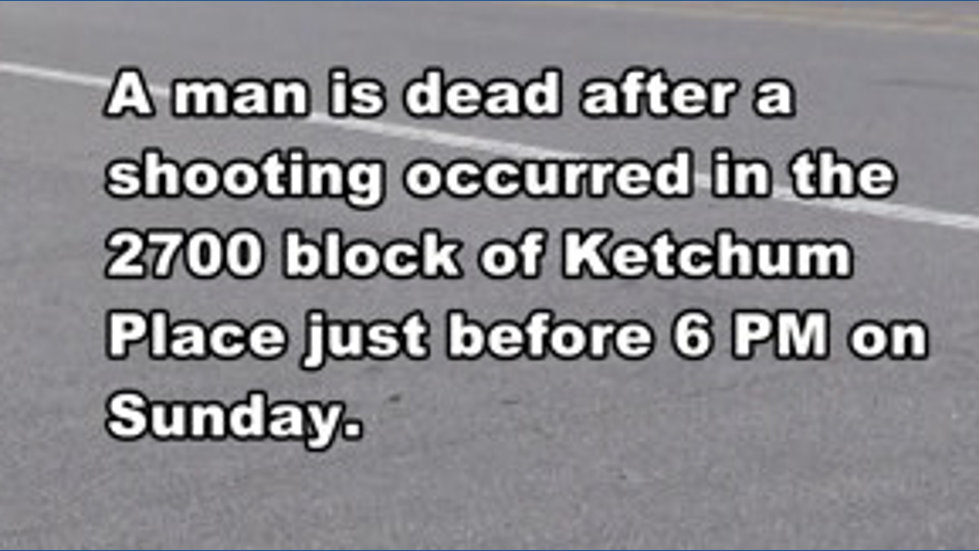 El Dorado fatal shooting