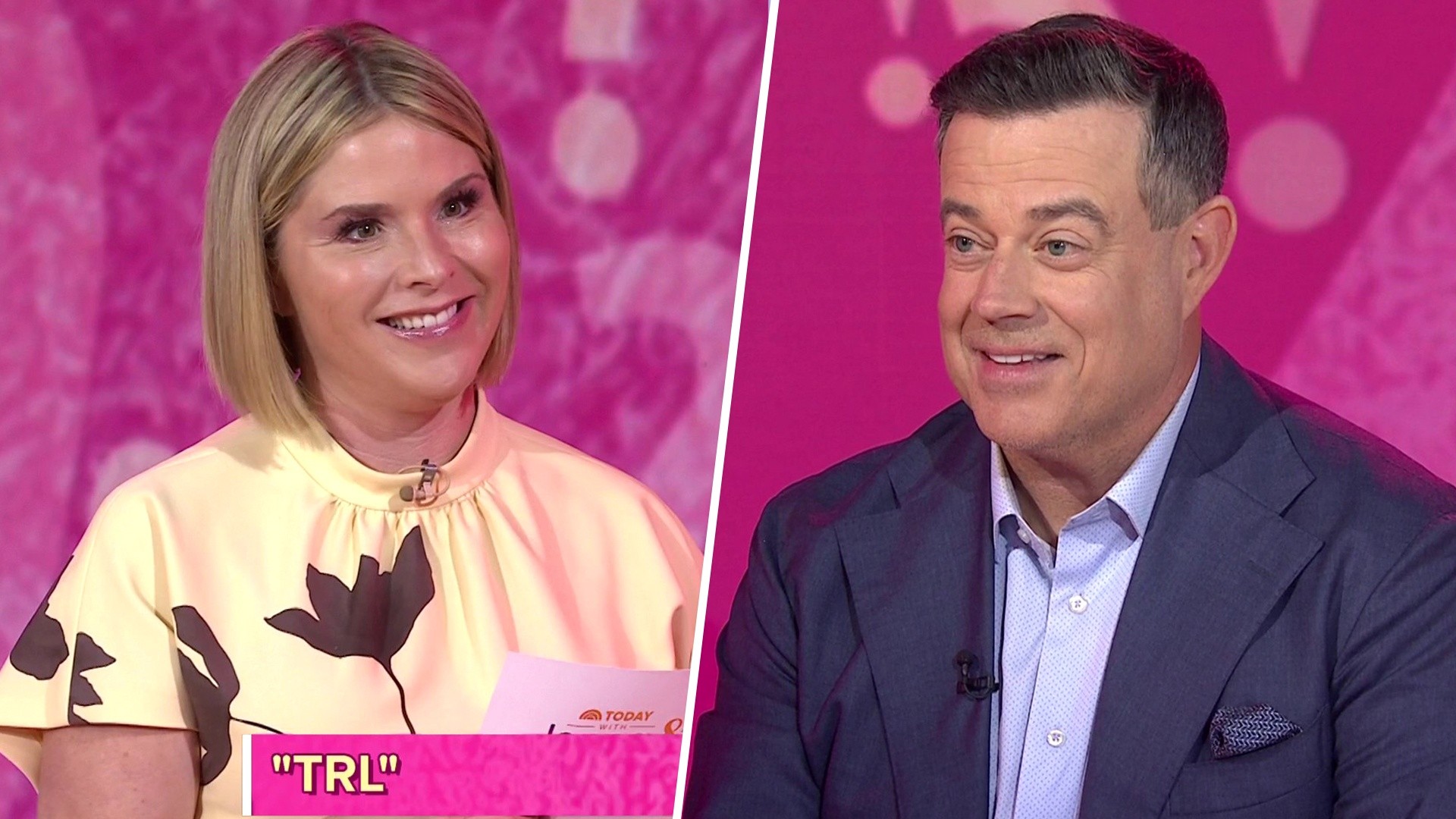 See Jenna Bush Hager and Carson Daly play guessing game