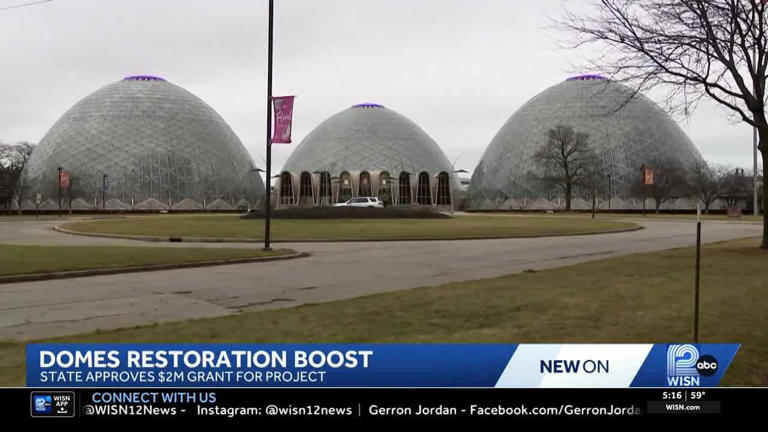 Mitchell Park Domes in Milwaukee to get $2M state restoration grant