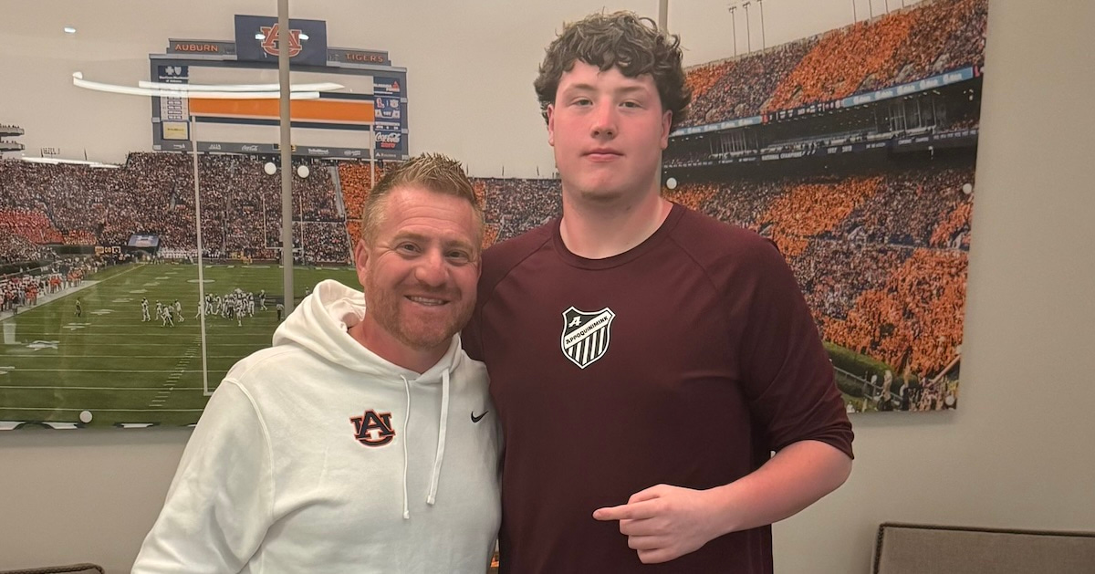 Breaking: No. 5 OT Layton von Brandt commits to Auburn over Notre Dame ...