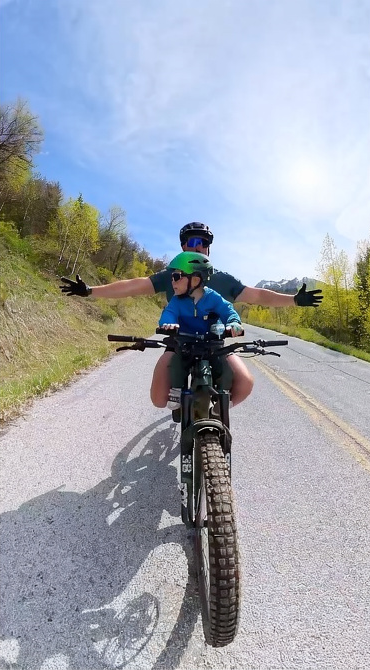 Teaching my toddler to ignore his better judgment one bike ride at a time