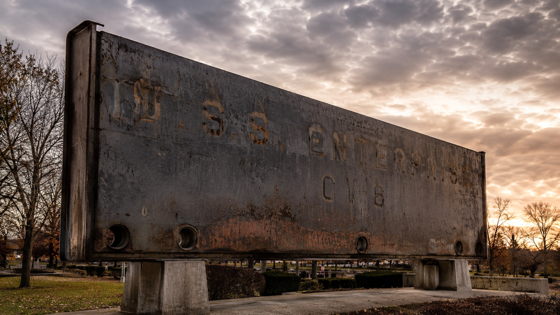 A stern plate in New Jersey: how the scrapyard engineer who dismantled ...