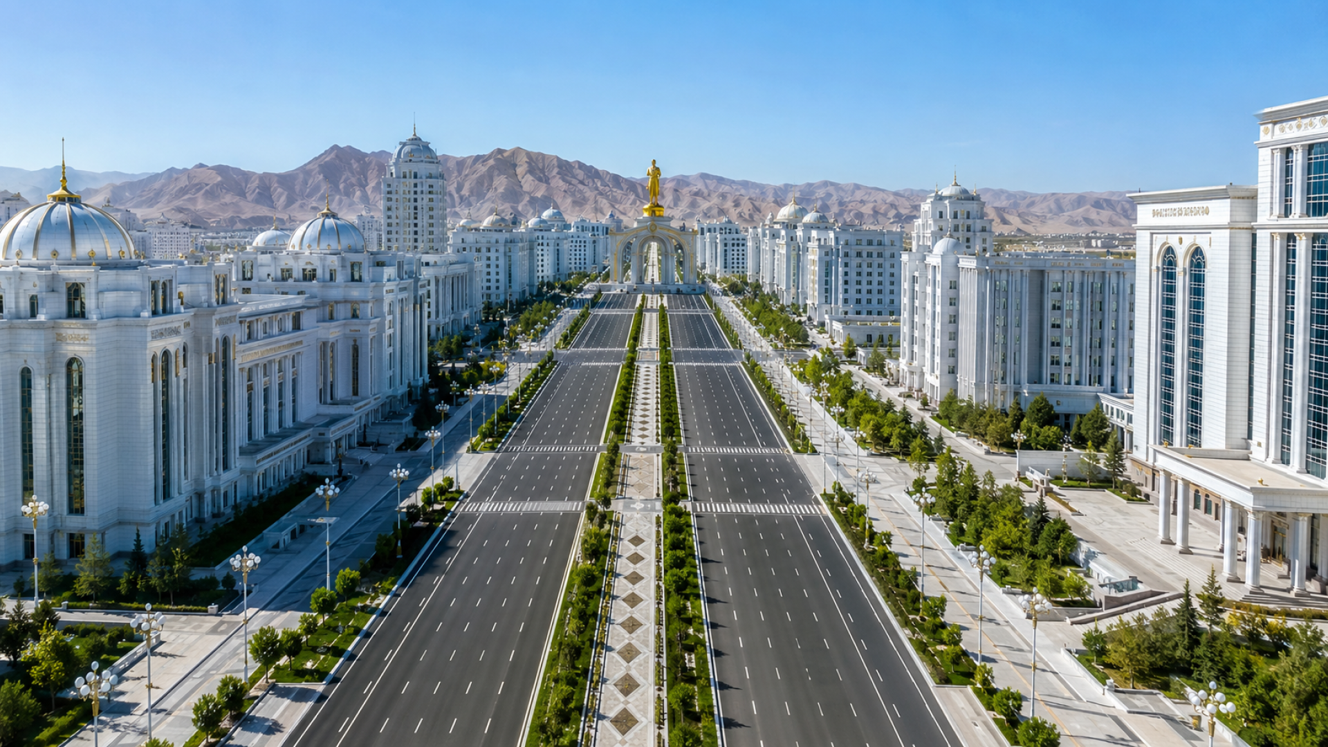 Ashgabat, the $15 billion vanity capital built on gas wealth where even ...