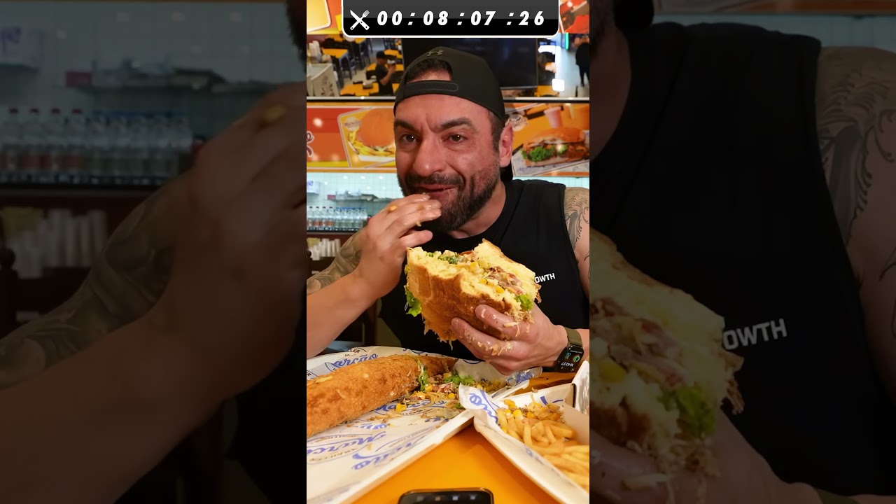 I took on this crazy food challenge!