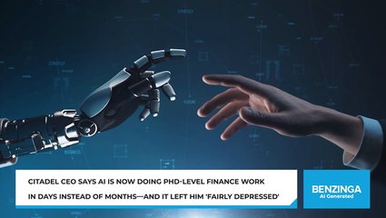 CEO 'Fairly Depressed' on AI