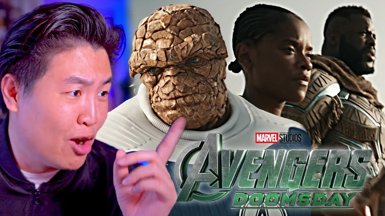Avengers Doomsday Black Panther and Fantastic Four teaser reaction