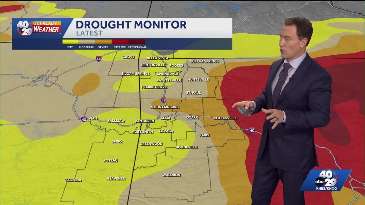 Arkansas sees improved drought conditions but risks of severe weather ...
