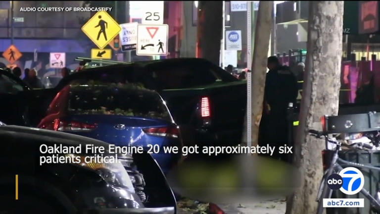 Crazy video shows young driver kill 3 people after plowing into Oakland ...