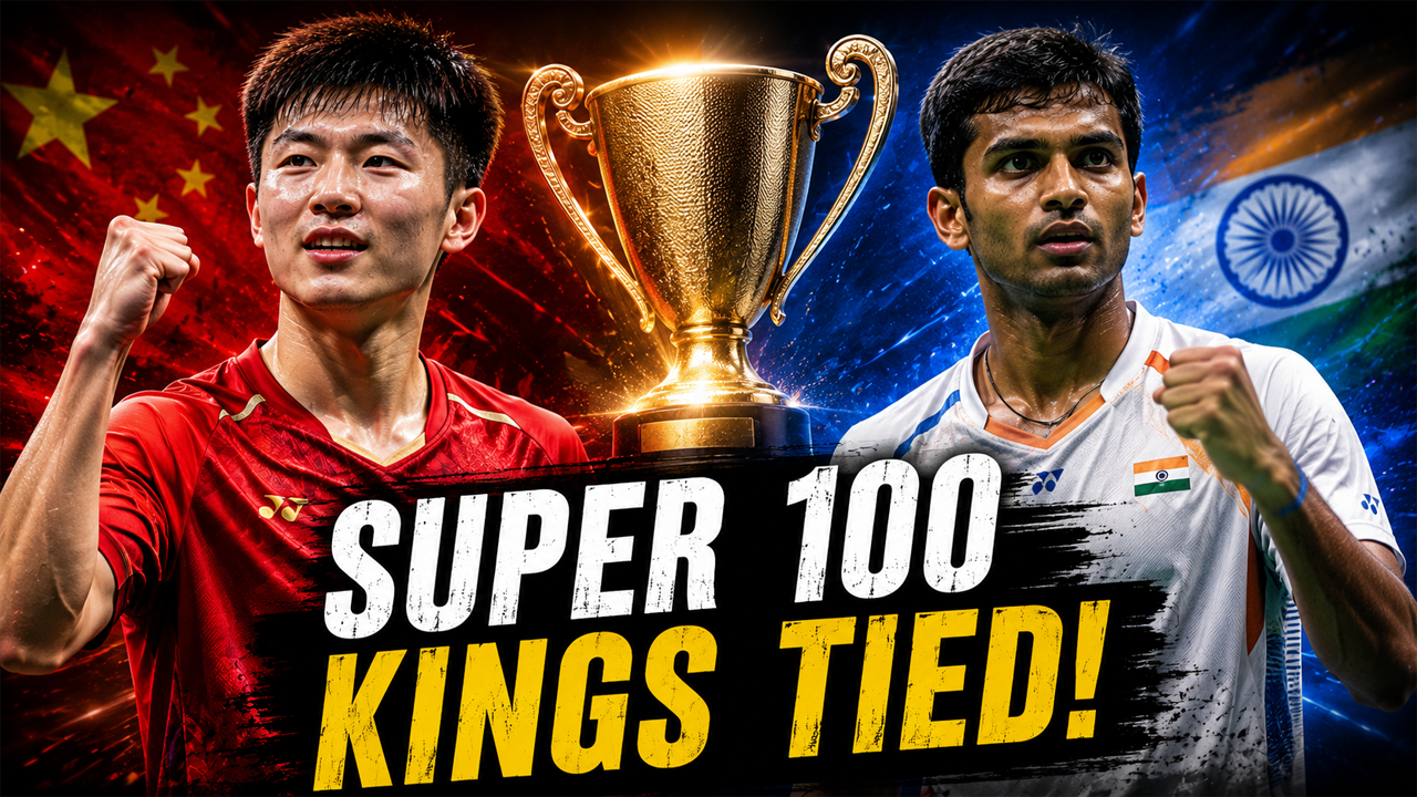 Sun Chao matches historic Super 100 record