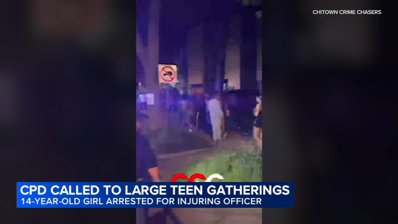 Chicago police respond to large gathering of teens in Hyde Park