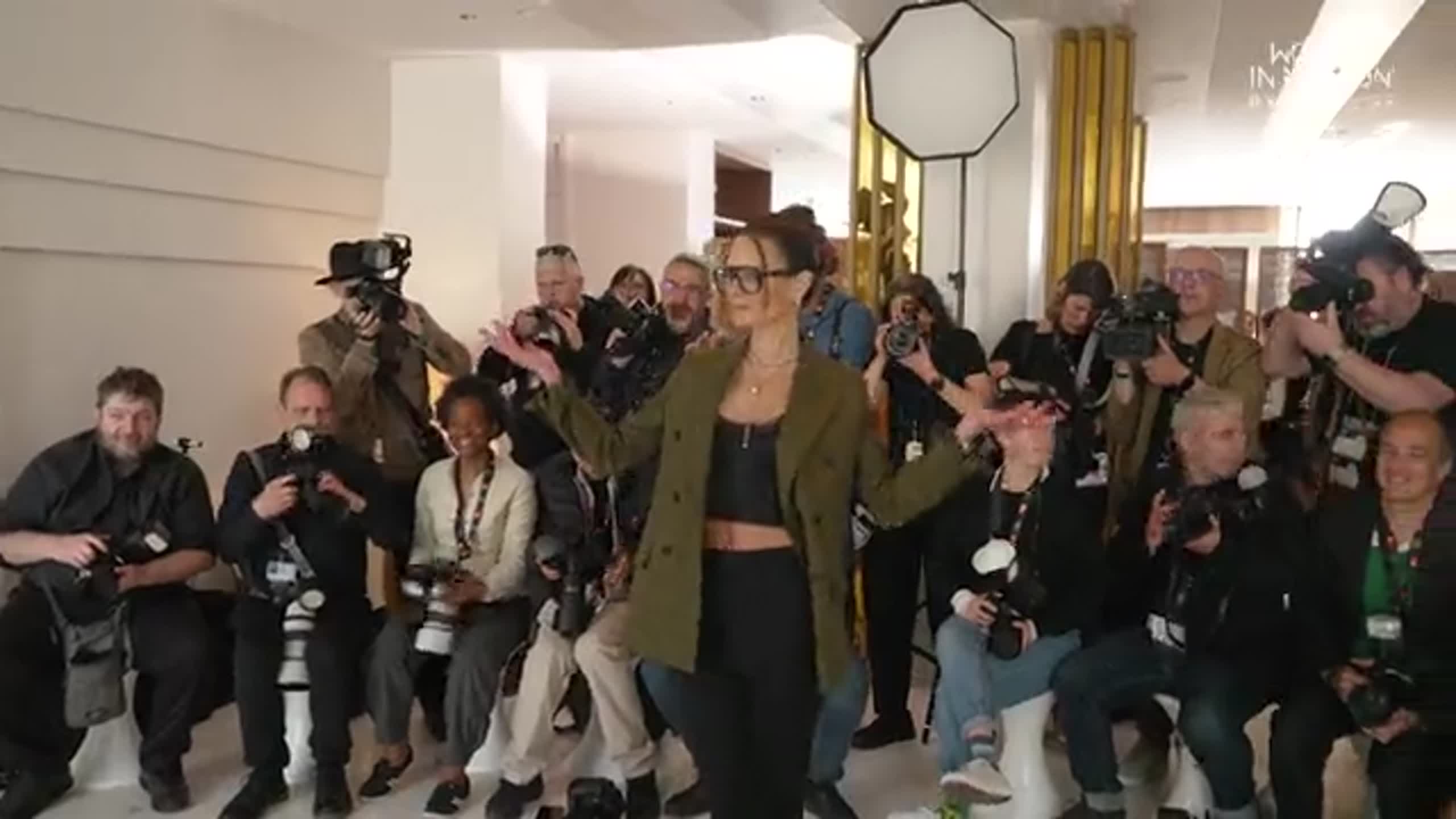 Jordana Brewster Women in Motion talk at Cannes Film Festival