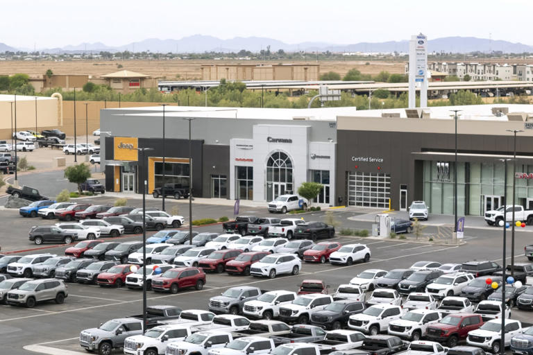 Carvana grew into a used-car titan. Its new-car sales project has ...