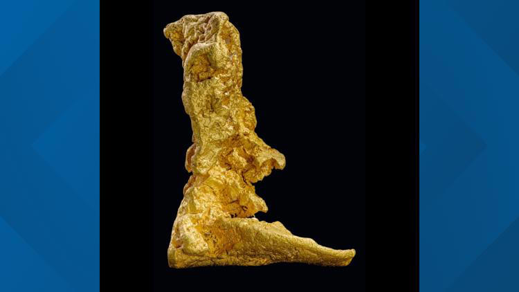 Largest gold nugget in Western Hemisphere to be auctioned off in the Valley