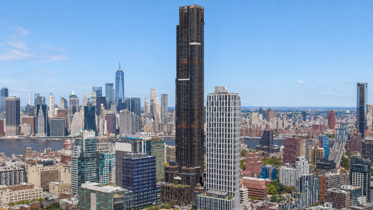 The Brooklyn Tower rising above New York’s expanding skyline