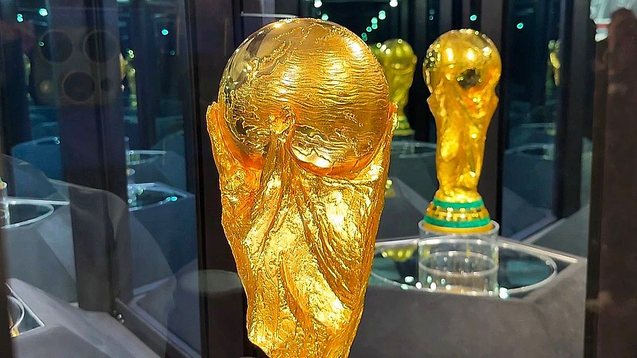 FIFA World Cup trophy makes rare public stop in Atlanta
