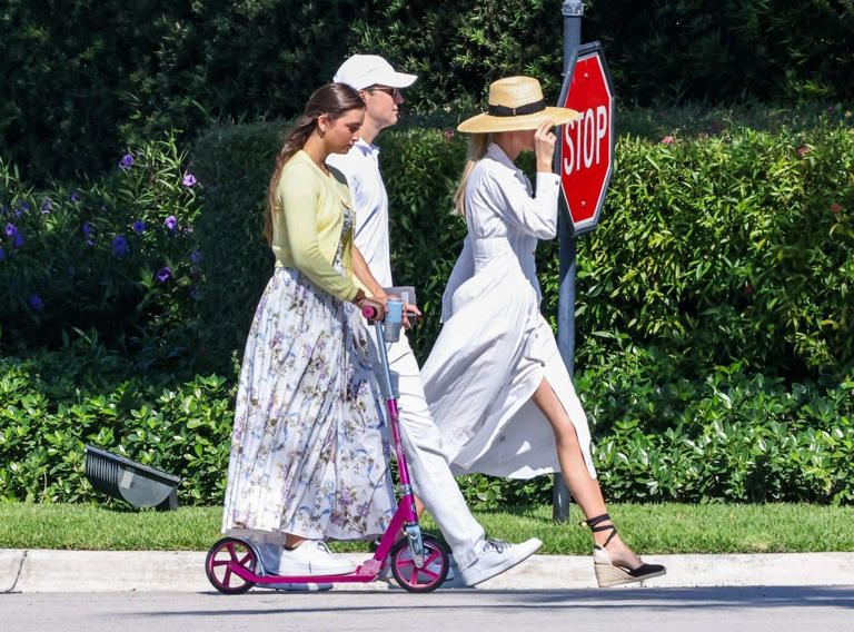 Ivanka Trump wears timeless white as Arabella Kushner opts for florals ...