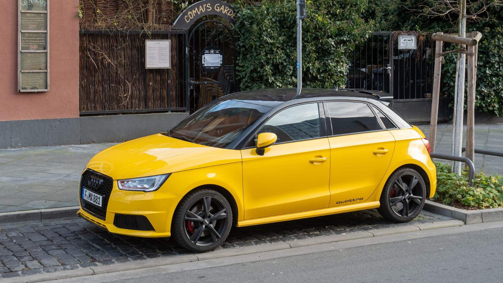8 small cars that are actual rocketships