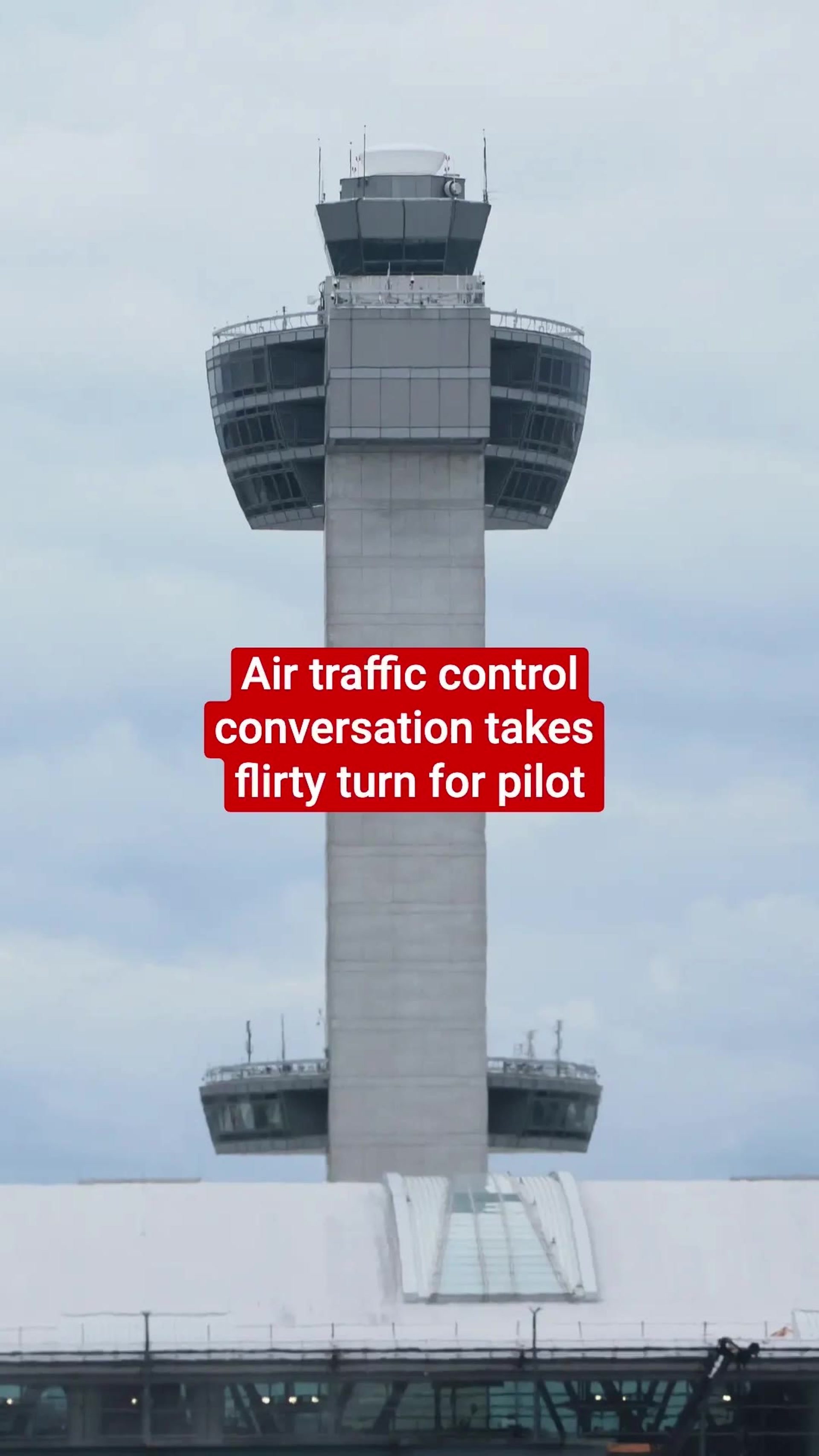 Air traffic control conversation takes flirty turn for pilot