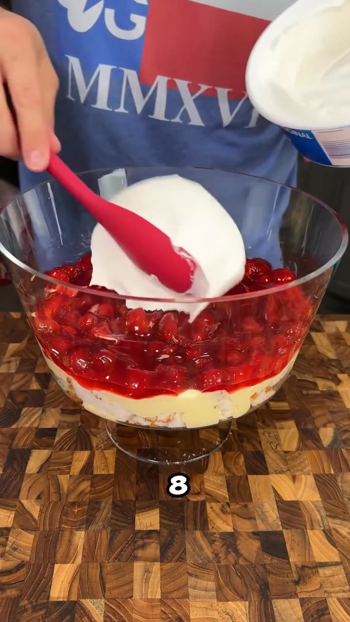 Cherry trifle bowl recipe