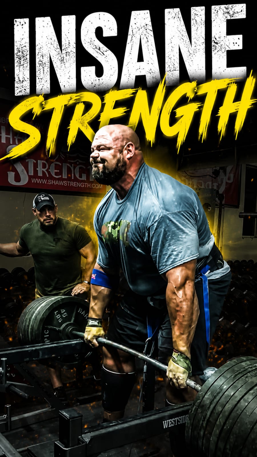 Brian Shaw pulls 1365lb and leaves the gym in shock