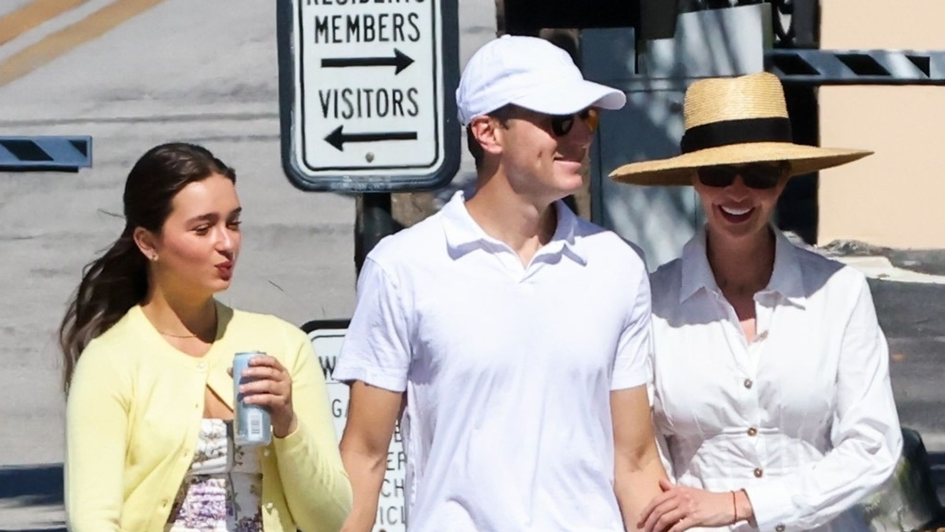 Ivanka Trump wears timeless white as Arabella Kushner opts for florals ...