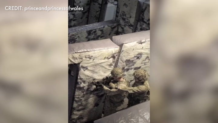 Watch: Prince William leaves fans swooning in army uniform