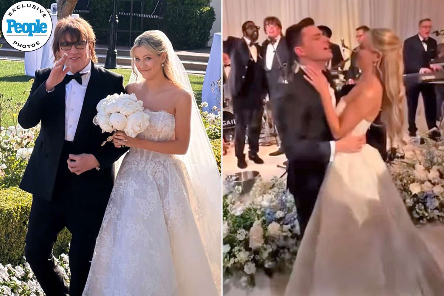 Richie Sambora shares video of daughter Ava and her new husband rocking ...
