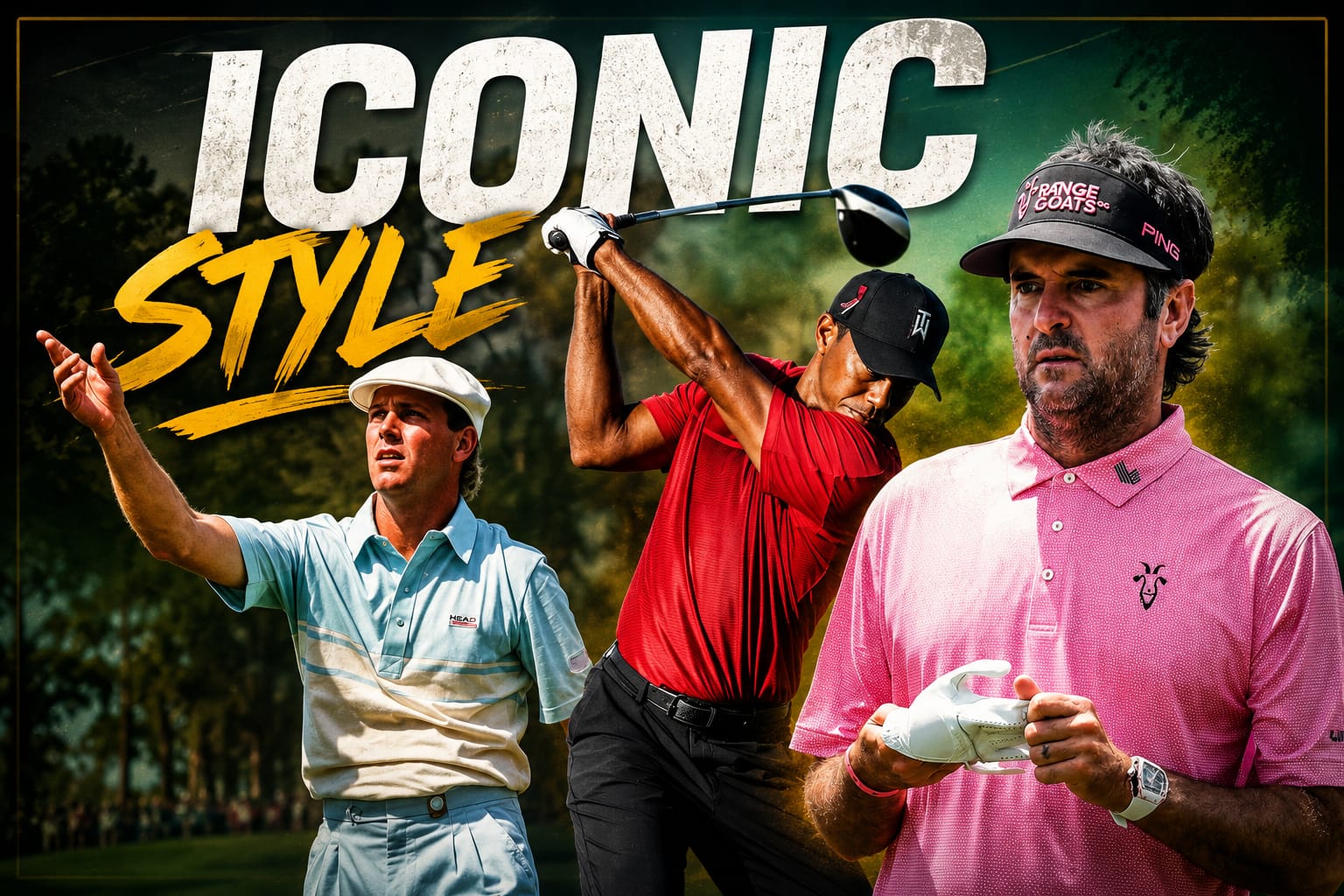 5 golfers with the most iconic looks ever