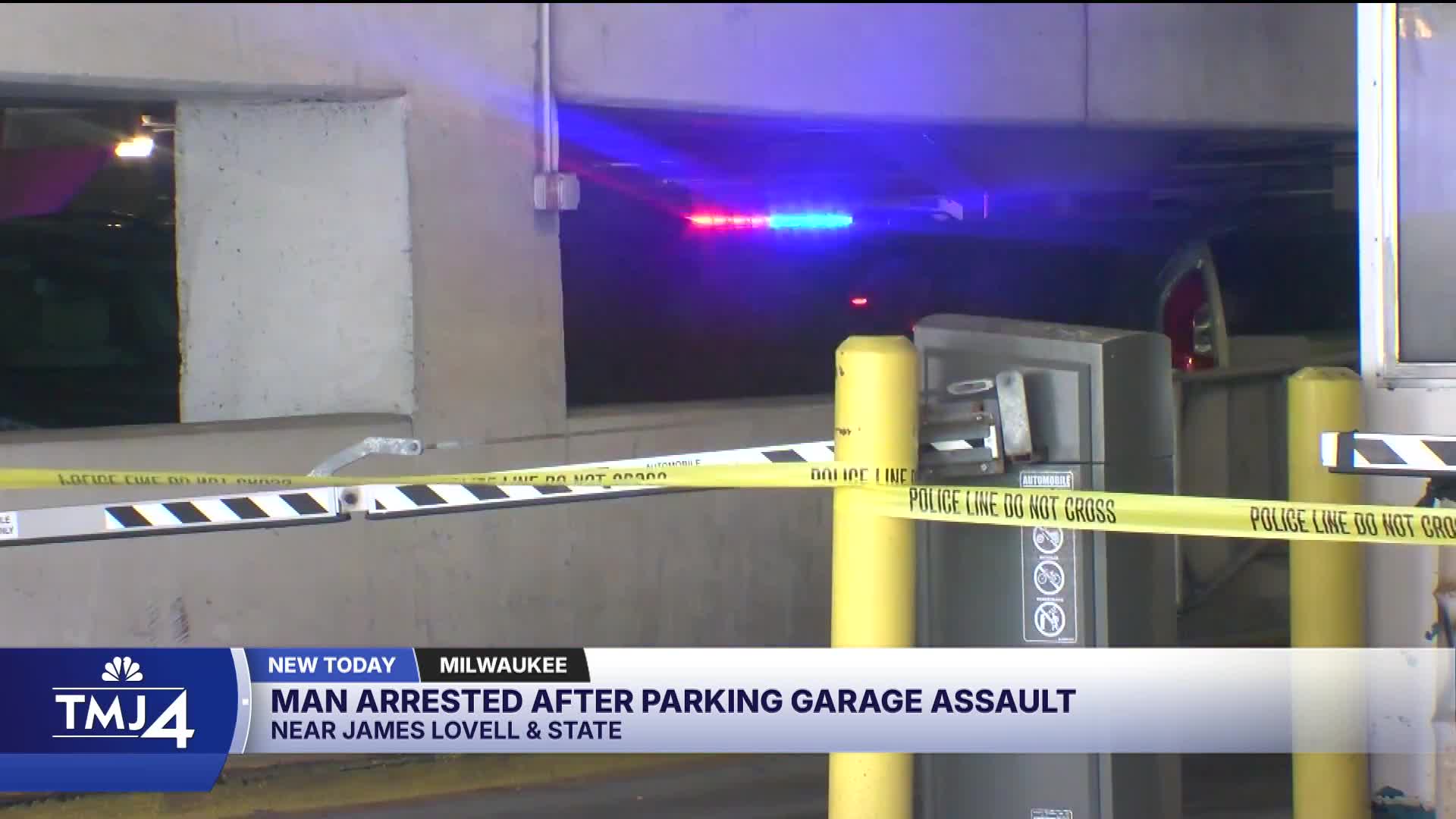Man arrested after battery in MacArthur Square parking garage