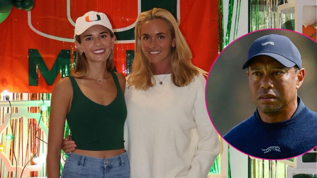 Kai Trump Supported By Mom Vanessa S Boyfriend Tiger Woods At High