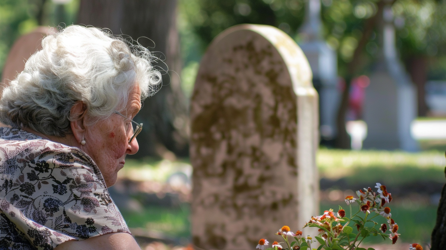 Old Woman Brought Son's Favorite Pastry to His Grave & Found Note ...