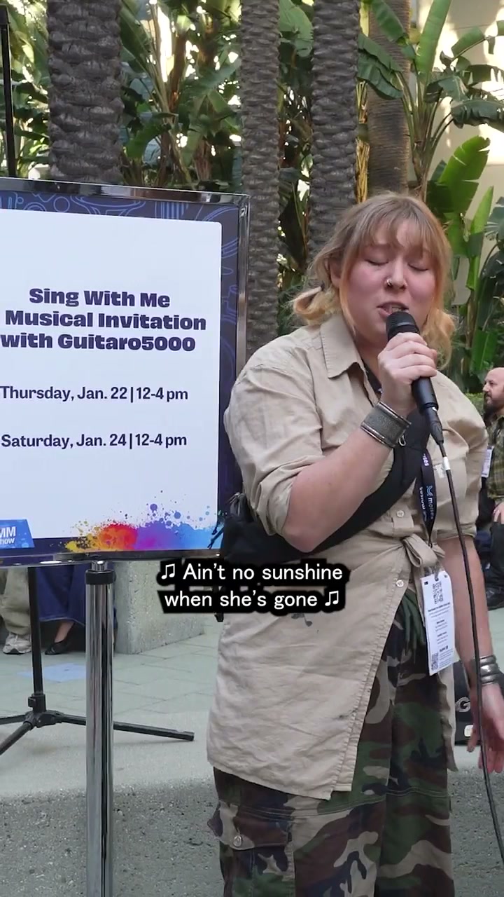Carolina girl sings in LA for the first time