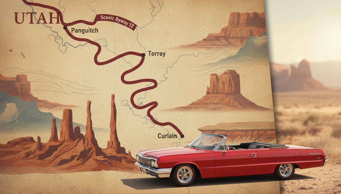 This 122-mile road is one of the country’s most scenic drives—with red ...