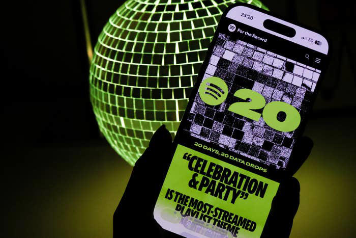 Spotify’s disco ball logo was cute, actually, and some of you need to relax